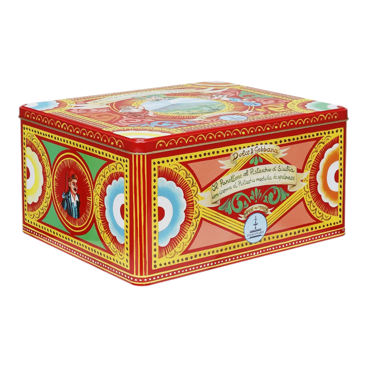 Dolce & Gabbana Sicilian Pistachio Panettone with a Velvety Sicilian P ...