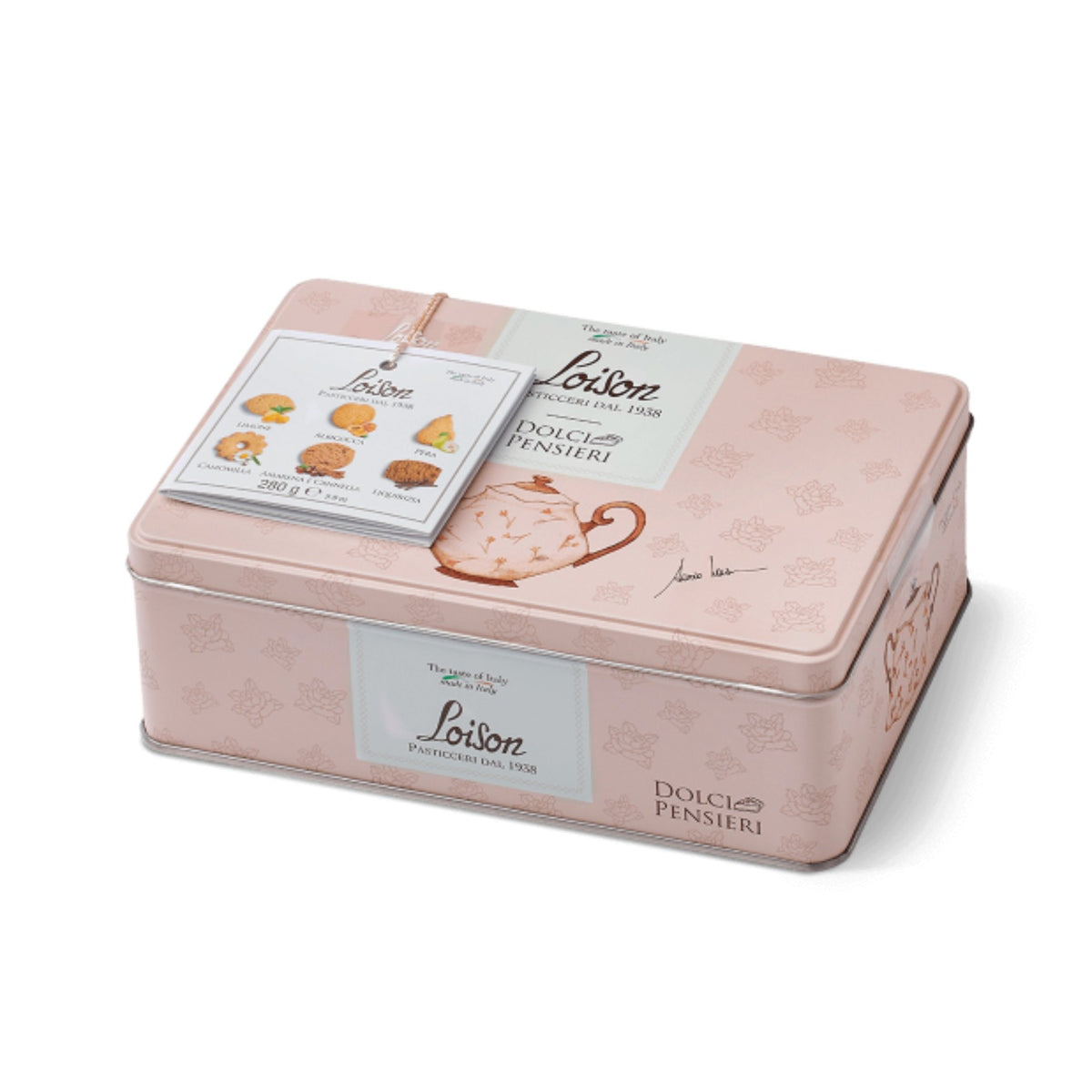 Loison Artisan Assorted Biscuits- 6 Mediterranean Flavours Tin 280g ...