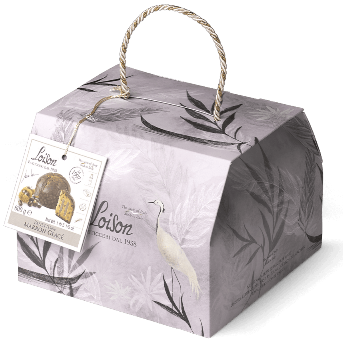 Marron Glacé Panettone 600g - RIPPED BOX — Feast Italy