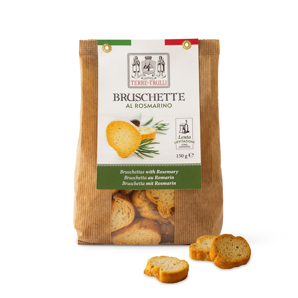 Terre dei Trulli Bruschetta with Rosemary 150g | Shop Feast Italy