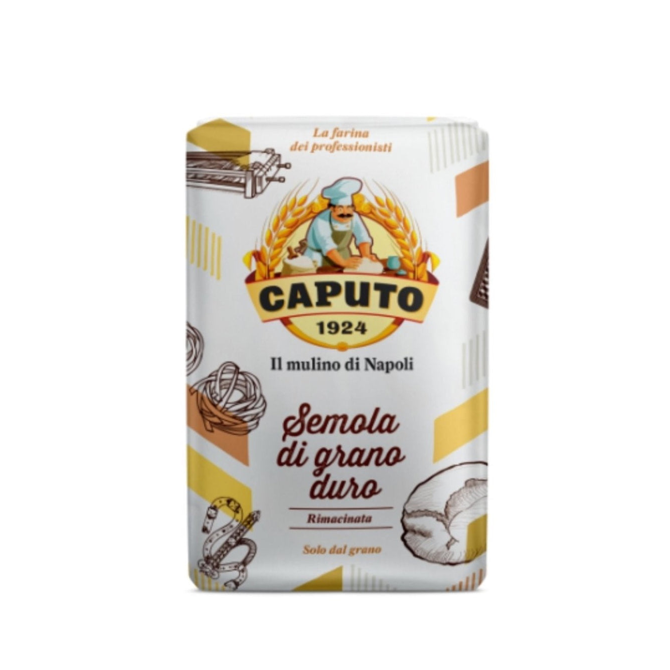 Feast Italy's Flour Collection: Double-Milled Semolina and Professional ...