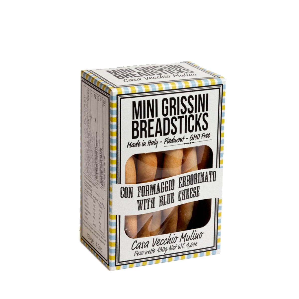 Casa Vecchio Mulino Mini Grissini Breadsticks with Blue Cheese 130g ...
