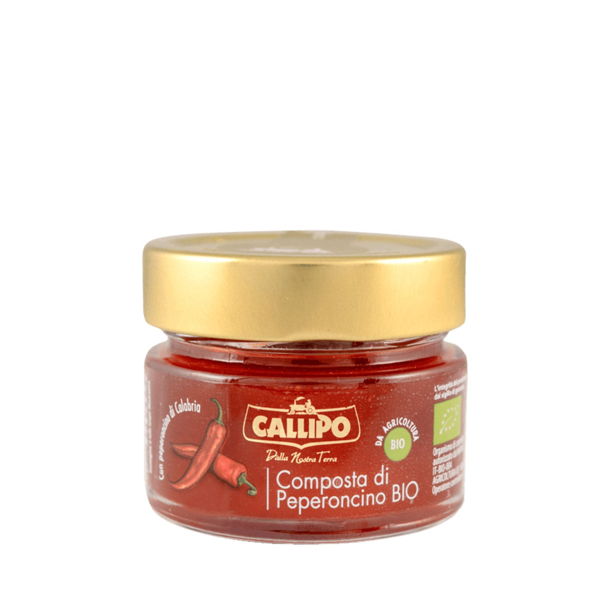 Callipo Organic Chilli Peppers Compote 130g | From Calabria — Feast Italy